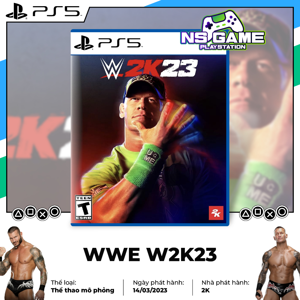 Ps5 Game Disc: WWE W2k23 (Simulated Sports) | Shopee Singapore