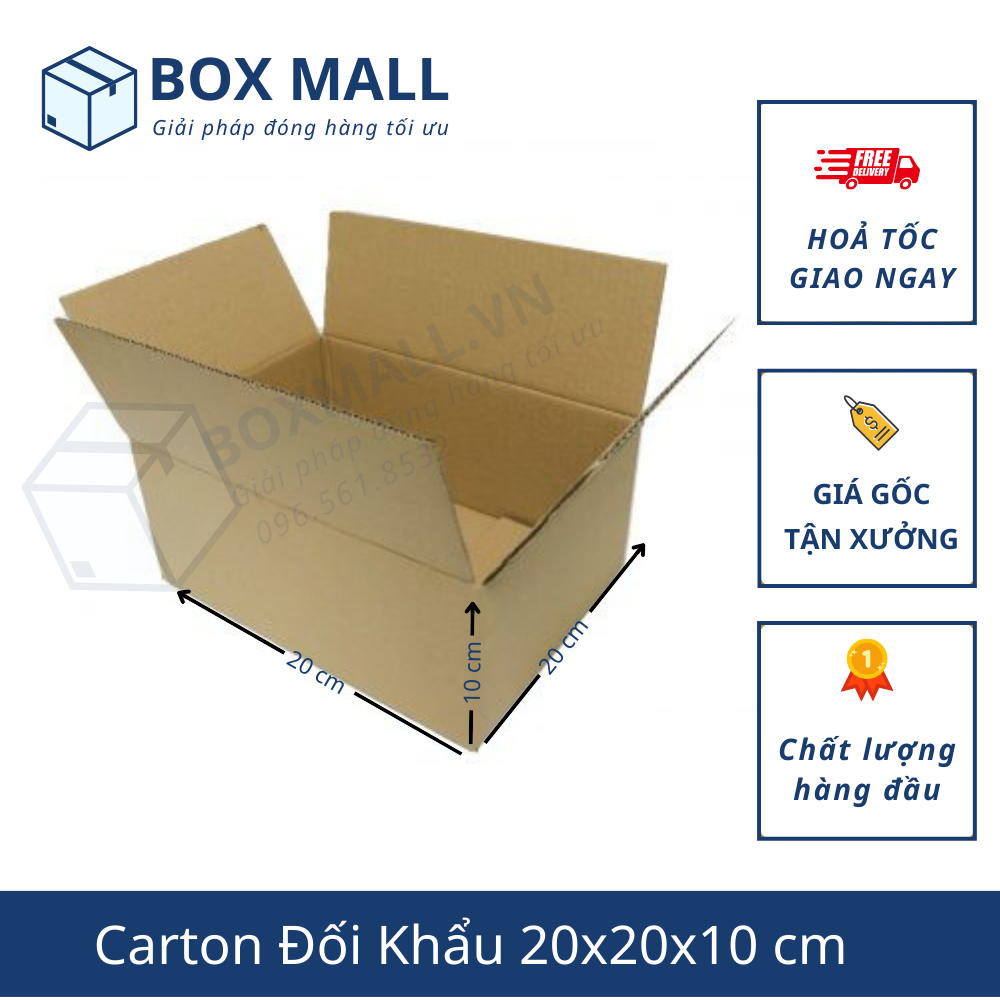Carton Box Packing 20x20x10 cm Box Mall | Shopee Singapore