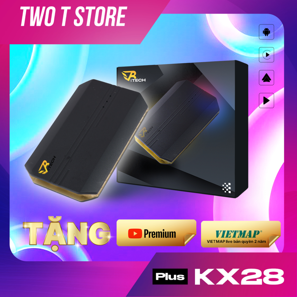 Genuine Carplay Android Box VRTECH KX28, 8GB Ram, 128GB Memory, Free ...