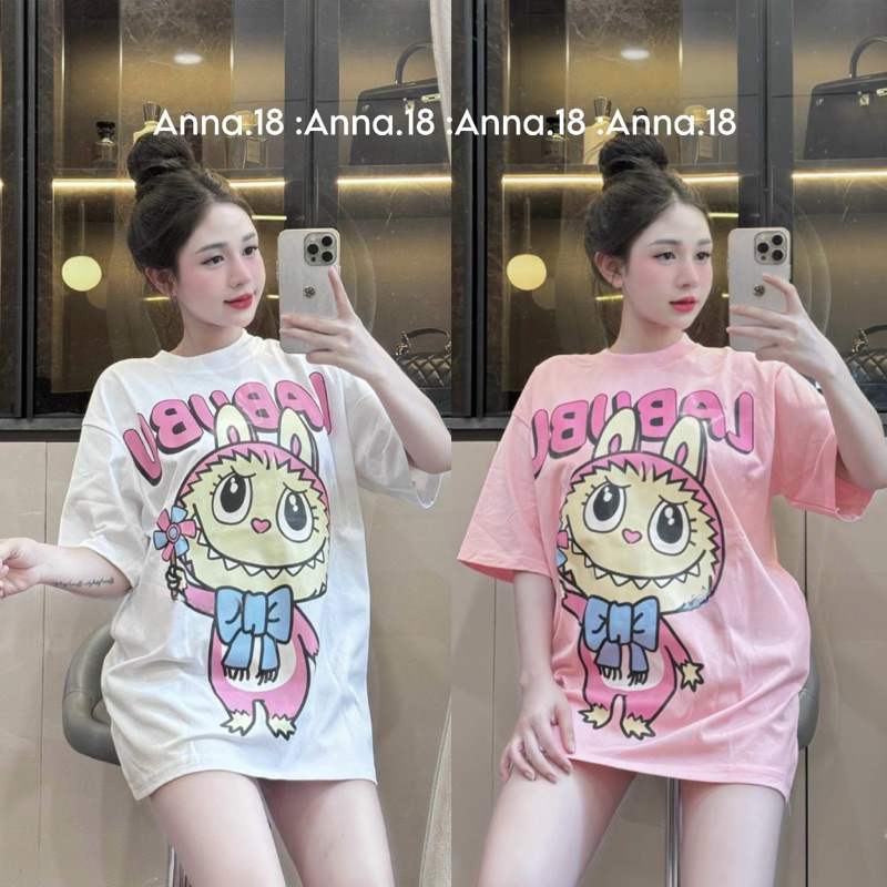 Cute Cartoon labubu T-Shirt With Many Patterns | Shopee Singapore