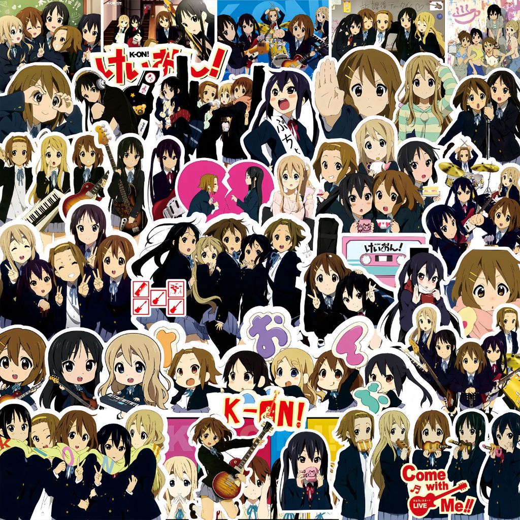 Available-2024 / 2 Sample Set 75 stickers Bocchi the Rock Cute anime ...