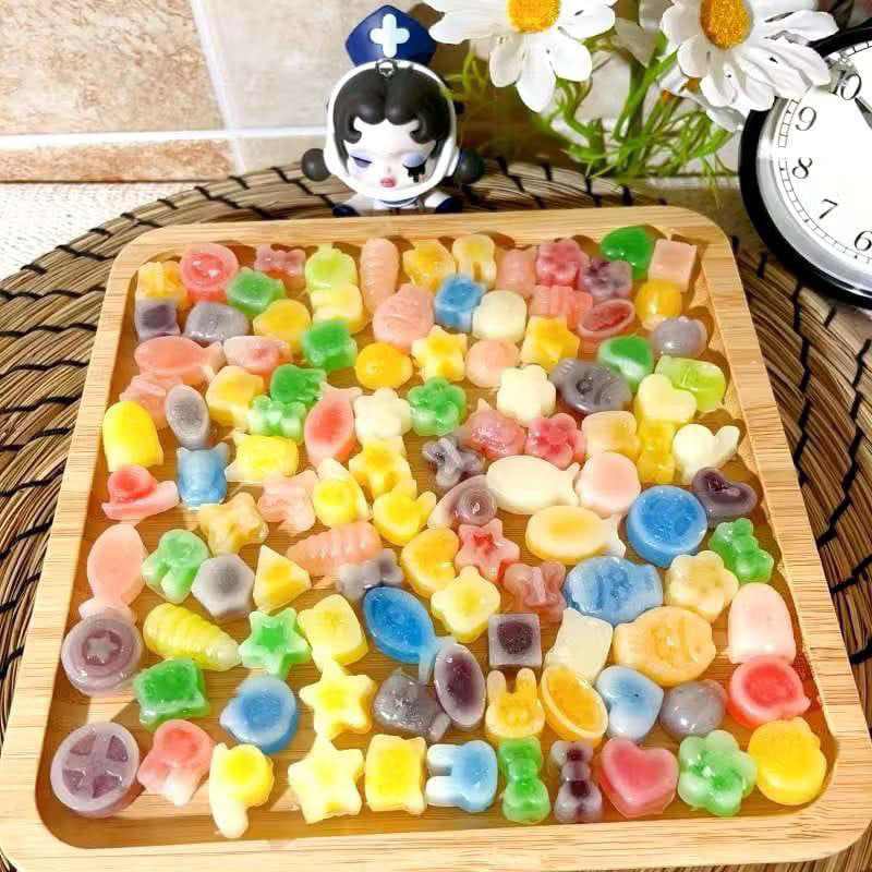 Beeswax candy filled with wild fruit, fruit-flavored wax candy | Shopee ...