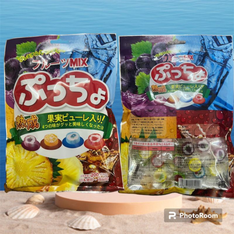 Japanese imported fruit-flavored hard candy 200g | Shopee Singapore