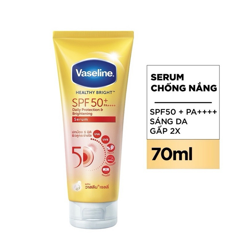 Vaseline Whitening Body Sunscreen Serum (new model) | Shopee Singapore