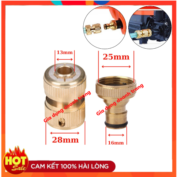 Copper Quick Coupling Set, Quick Coupling of Water Supply Line to mini ...