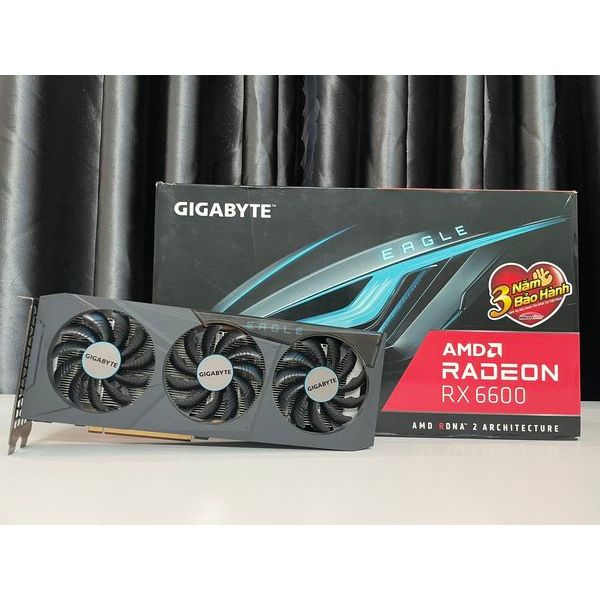 Gigabyte Radeon RX 6600 EAGLE 8GB GDDR6 VGA Full Box | Shopee Singapore