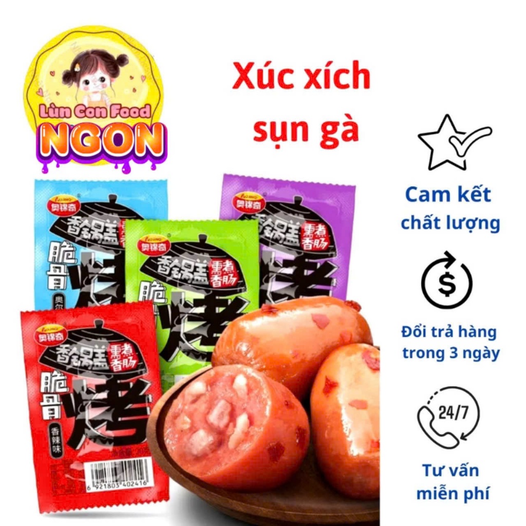 Chicken CARTILAGE SAUSAGE INSTANT FLAVORED CHICKEN CARTILAGE SAUSAGE ...