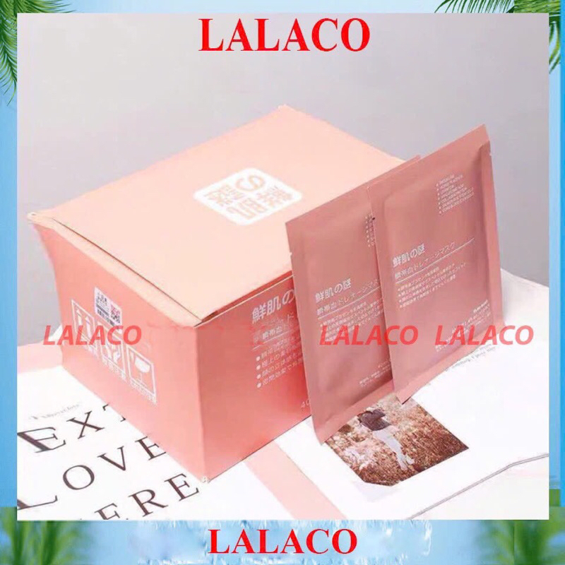 Umbilical Sheep Placenta Mask, whole box of 50 packs | Shopee Singapore