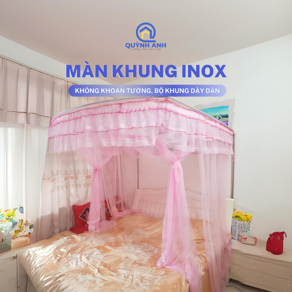 Stainless Steel Frame Curtains Without Wall Drilling, Thick Net Frame ...