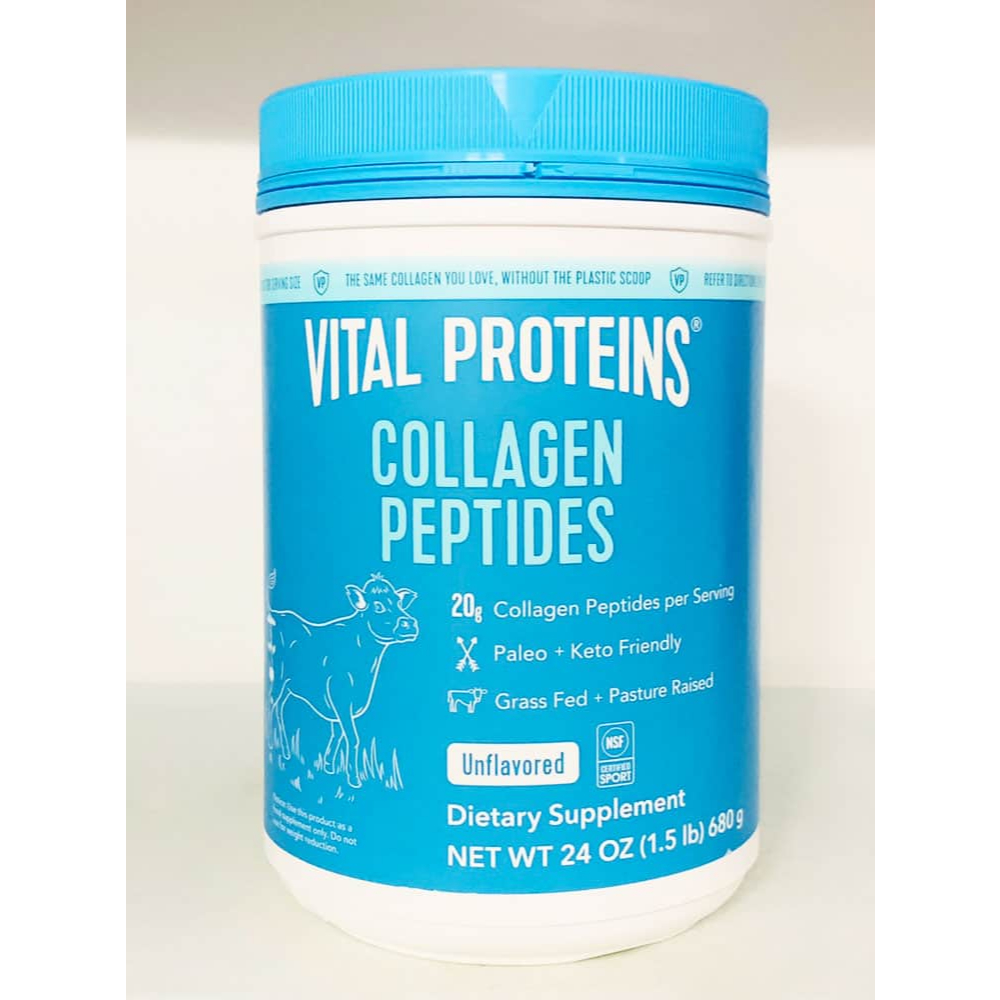 Vital Proteins Hydrolyzed Collagen Peptides Unflavored 680g | Shopee Singapore