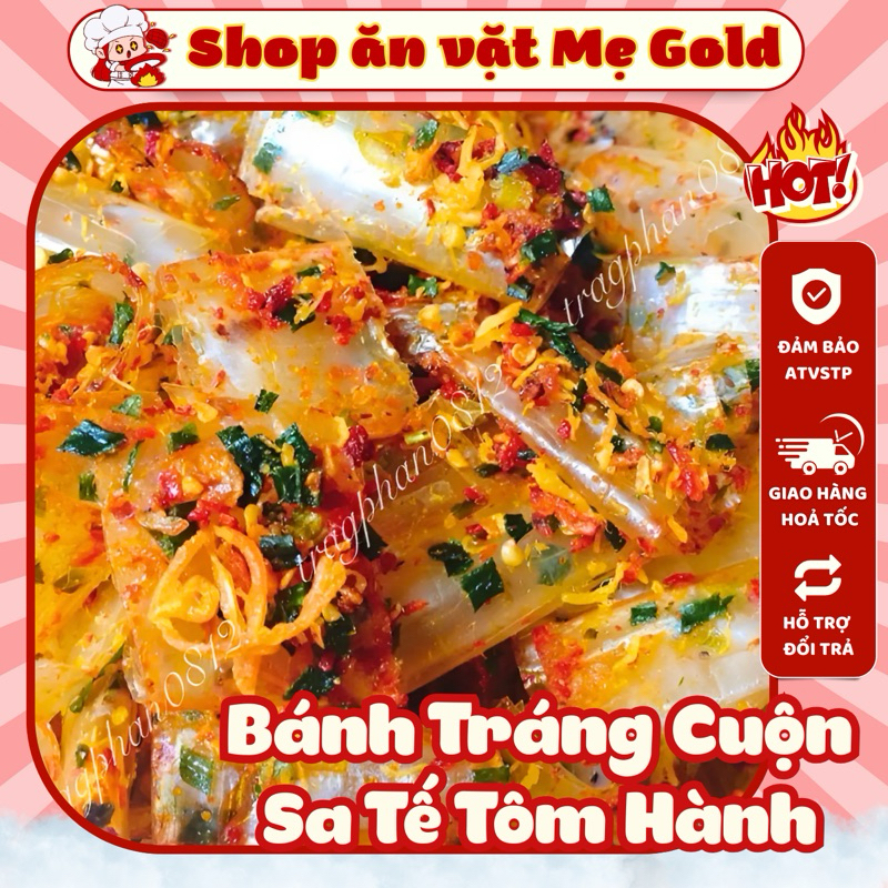 SA Tay Ninh shrimp and onion satay rice paper rolls (500g) | Shopee ...