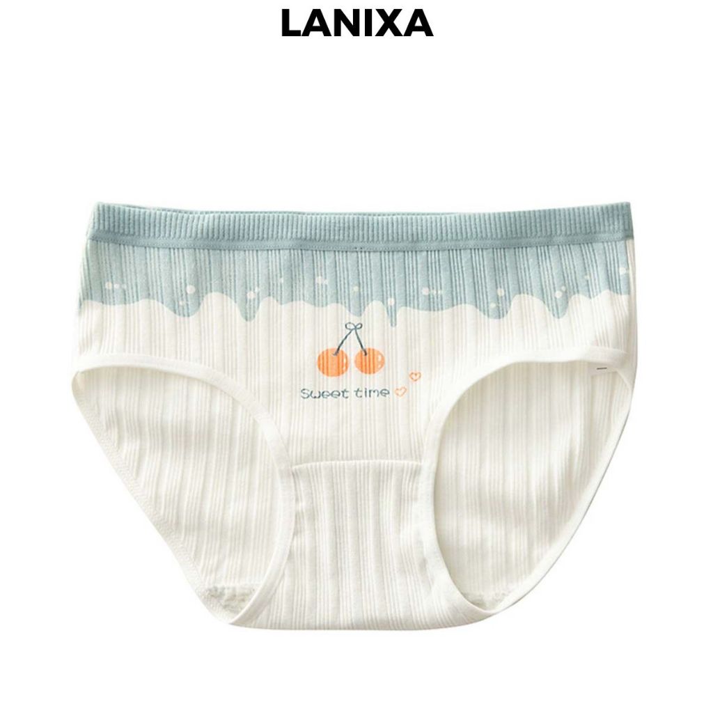 Women's cotton underwear with firm bottom, antibacterial, deodorant ...