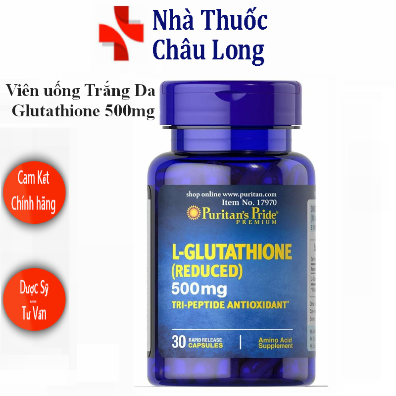 Puritan's Pride L-Glutathione 500mg skin whitening pills 30 pills ...
