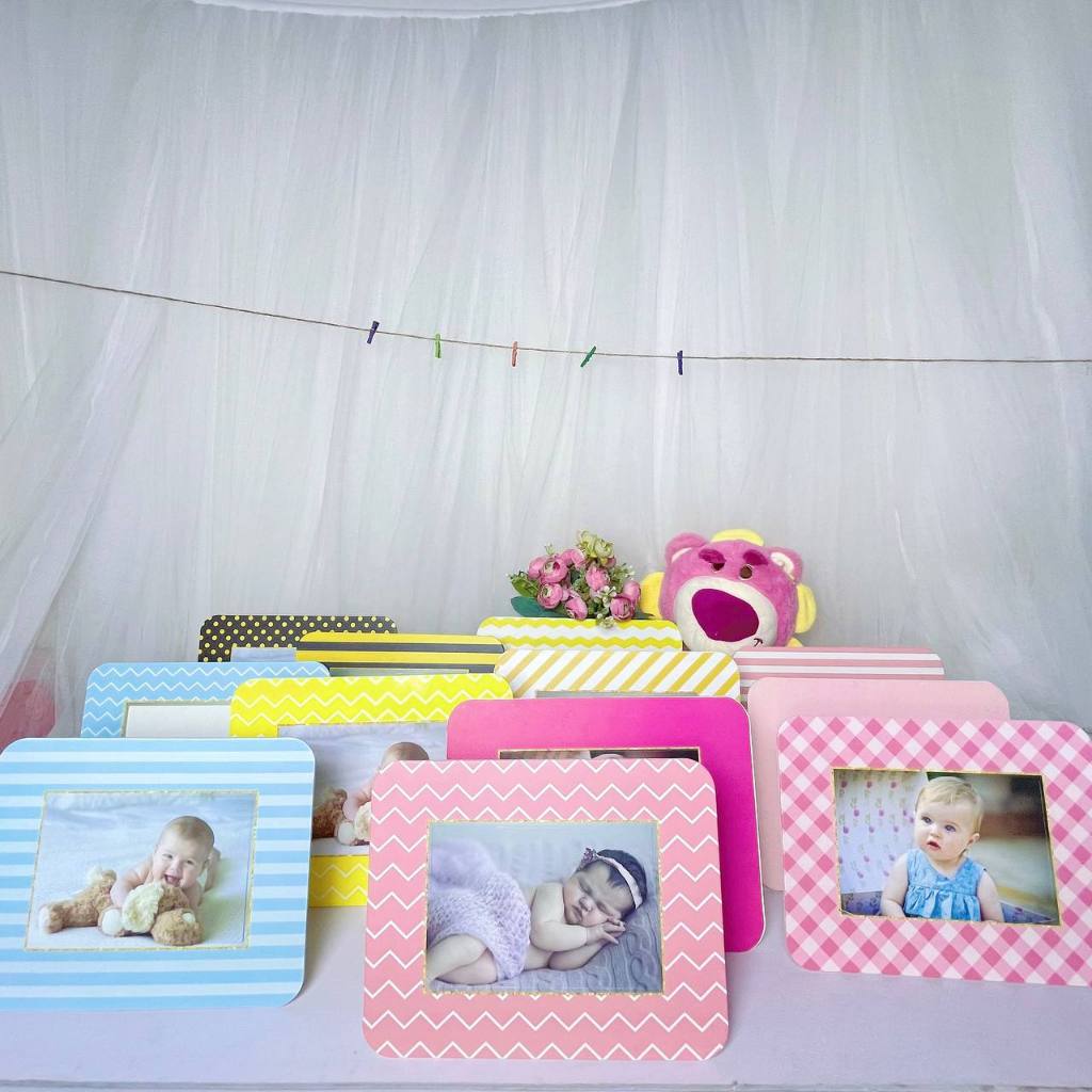 Background Color Birthday 10x15 Photo Frame - decorative desktop paper ...