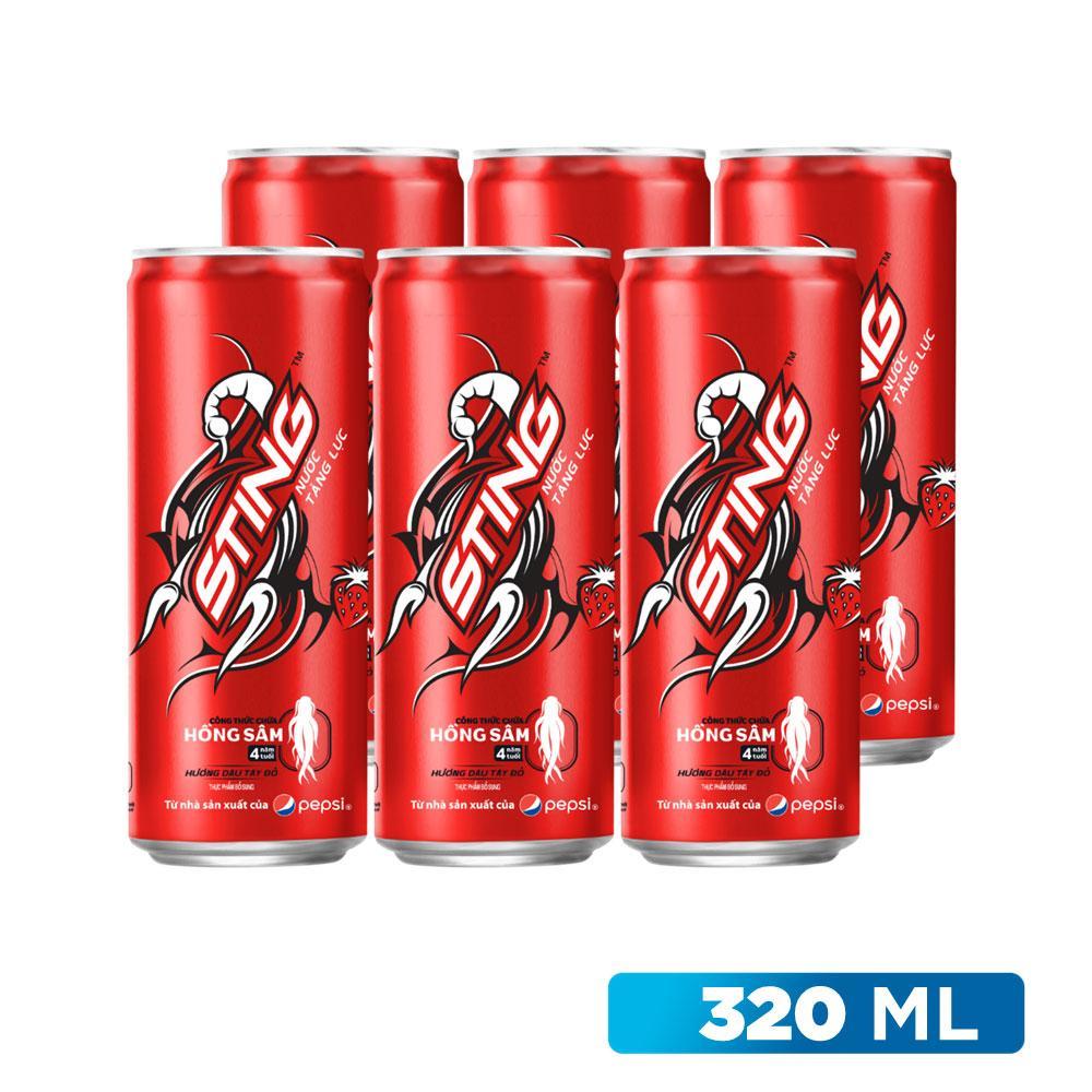 Lot of 6 Cans of Energy Drink/Strawberry Sting Carbonated Soft Drink ...