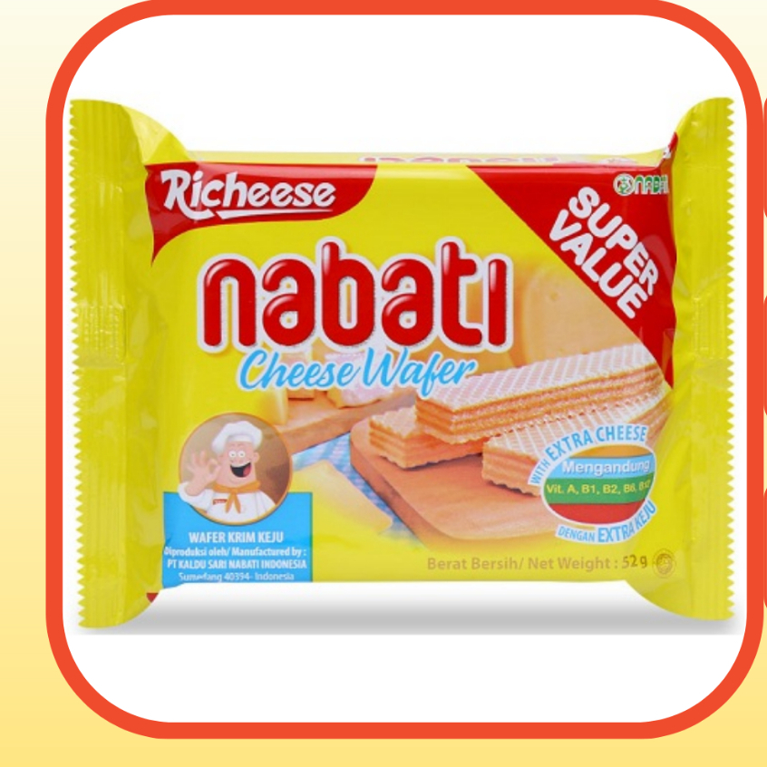Combo of 20 delicious, crispy Nabati wafers 17 grams | Shopee Singapore