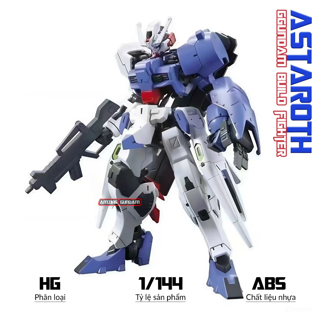 Hg Gundam Astaroth Model, 1/144 Gunpla IBO, Plastic Toy, Smart Puzzle ...