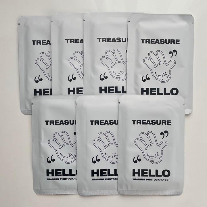 Treasure TREASURE TREASURE | Trading photocard set (Idol photo with ...