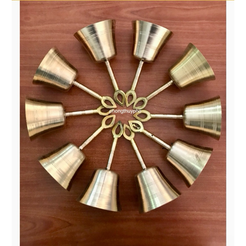 Handheld Brass Rattle Bell, Handheld Brass Bell with Handle, Handheld ...