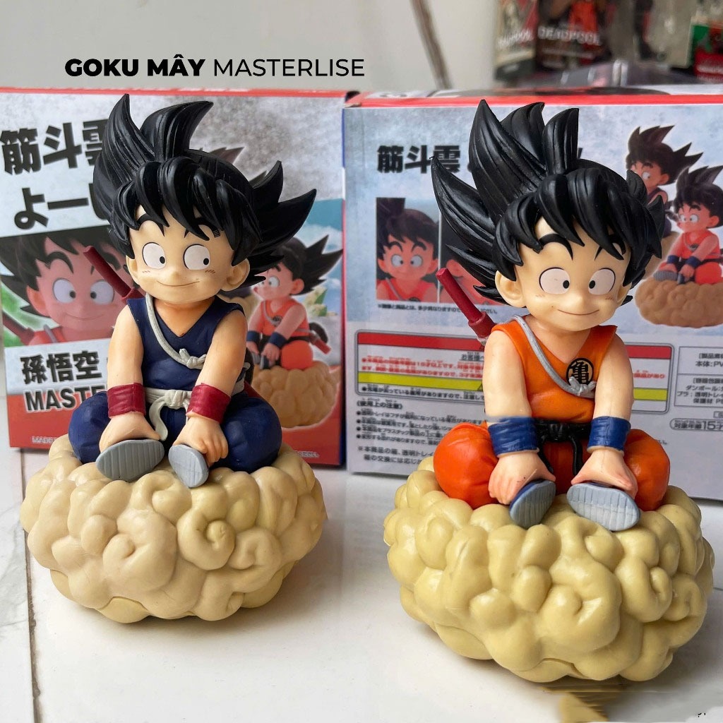 Goku Cloud Masterlise character model riding clouds in 2 very cute ...
