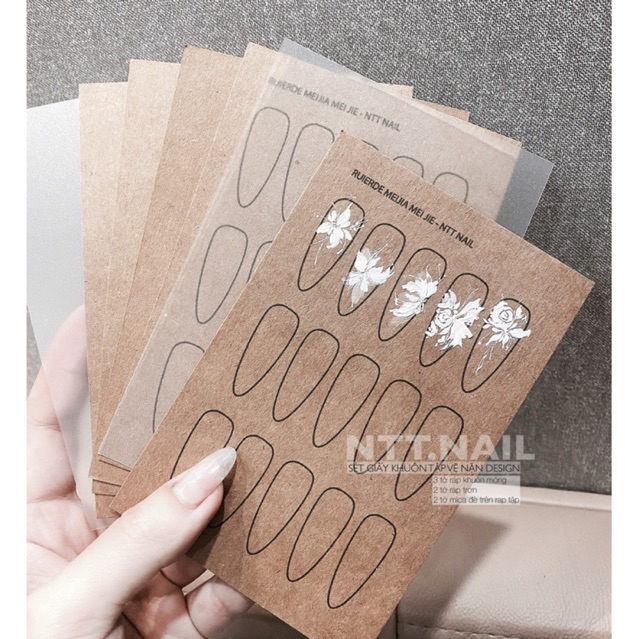 Set of rap paper, molds for drawing, molding flower and gel butterfly ...