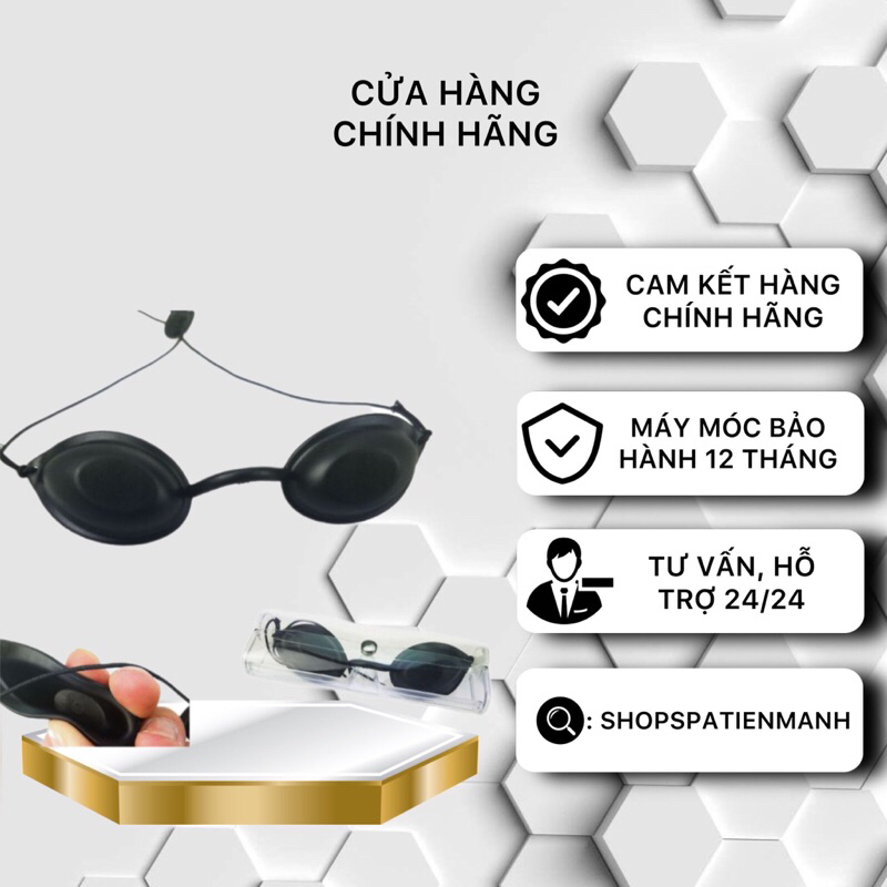 Black Eye Protection Glasses Dome Light, Laser, Hair Removal | Shopee ...