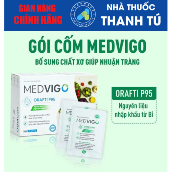 Medvigo - Add Fiber, Soluble Fiber, Laxative, Constipation, Hemorrhoids, Zinc, Vitamin B (Box Of ...