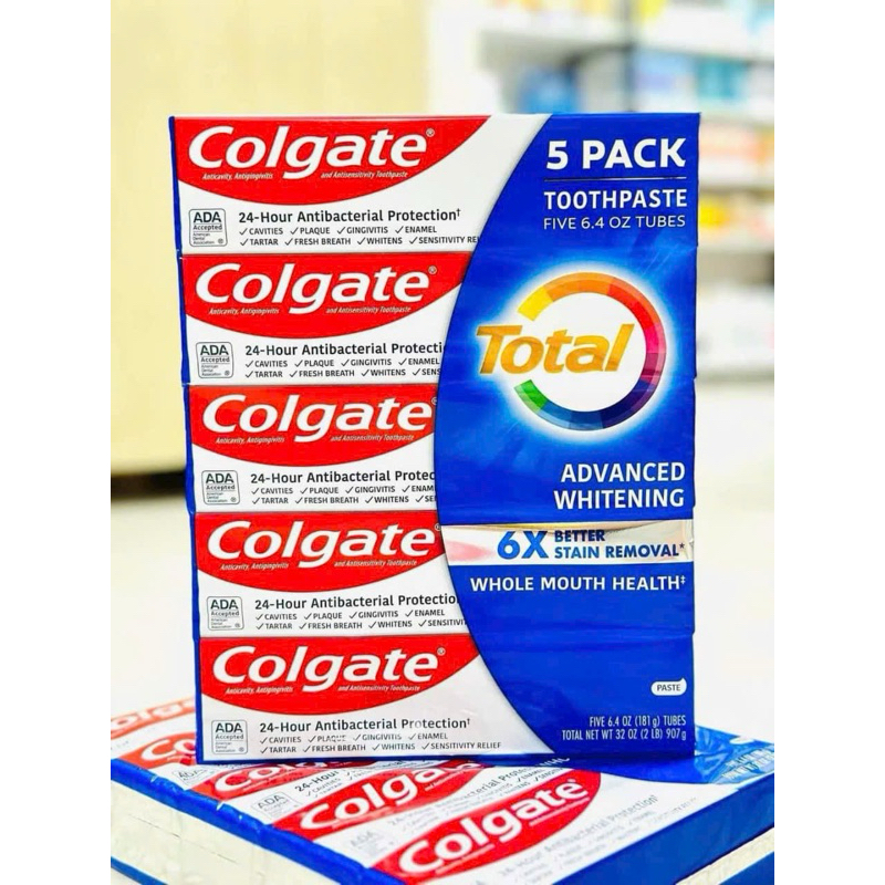 Colgate Total SF Advanced Whitening Toothpaste from America 181g ...
