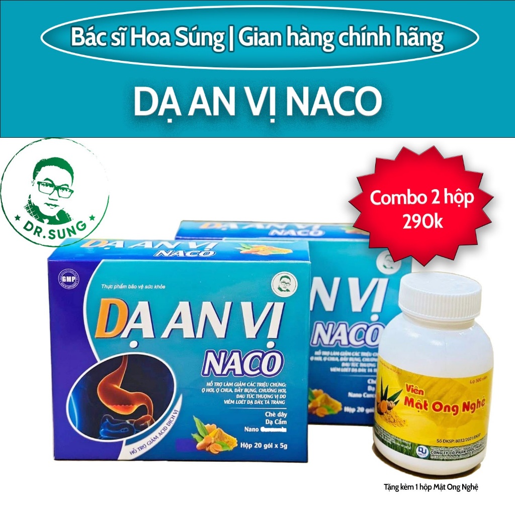 Stomach AN VI Naco Combo 2 Boxes get 1 box of Turmeric Honey Tablets ...