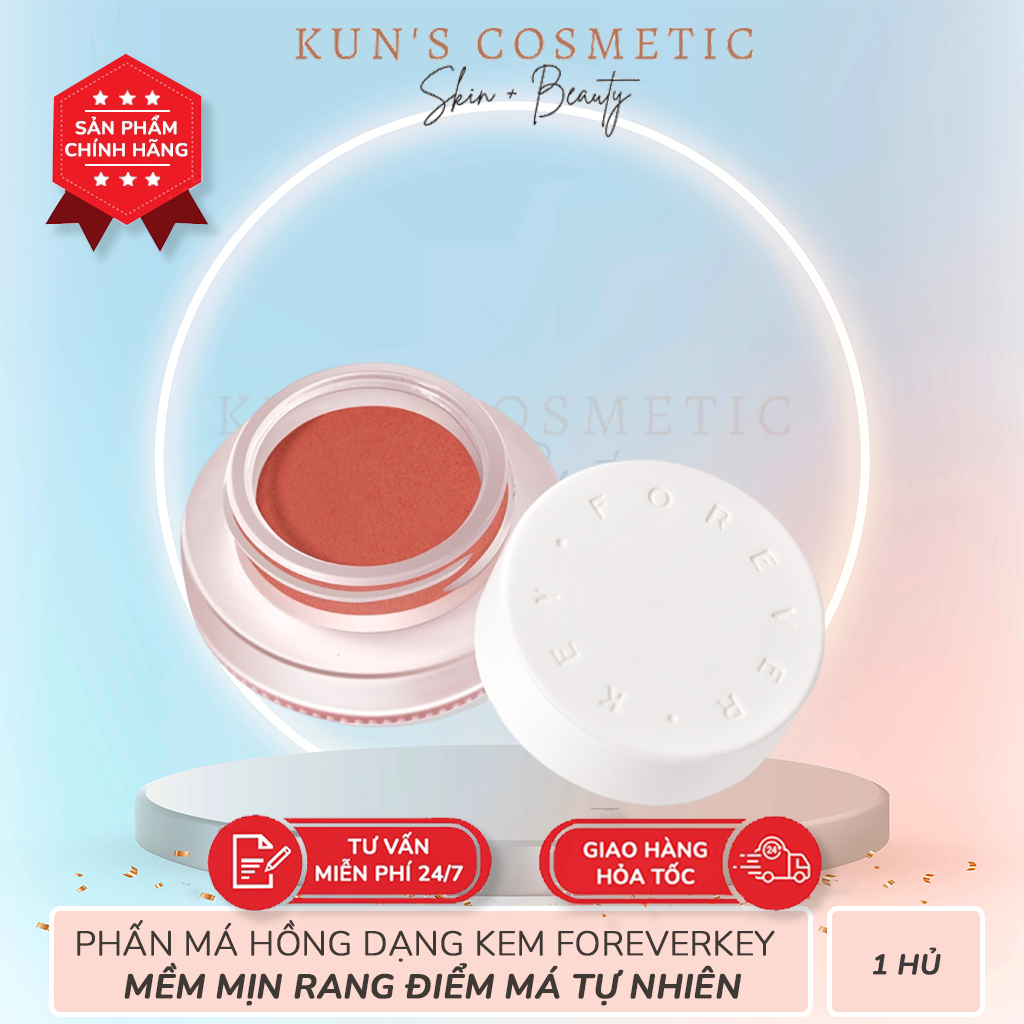 Forever KEY Blush Is A Natural Skin Tone Makeup Cream That Brightens ...