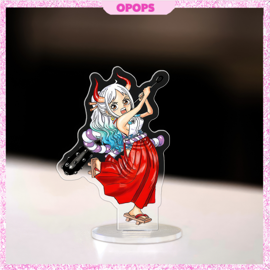 Yamato Luffy Zoro Nami Sanji Usopp OnePiece Standee model collectible ...