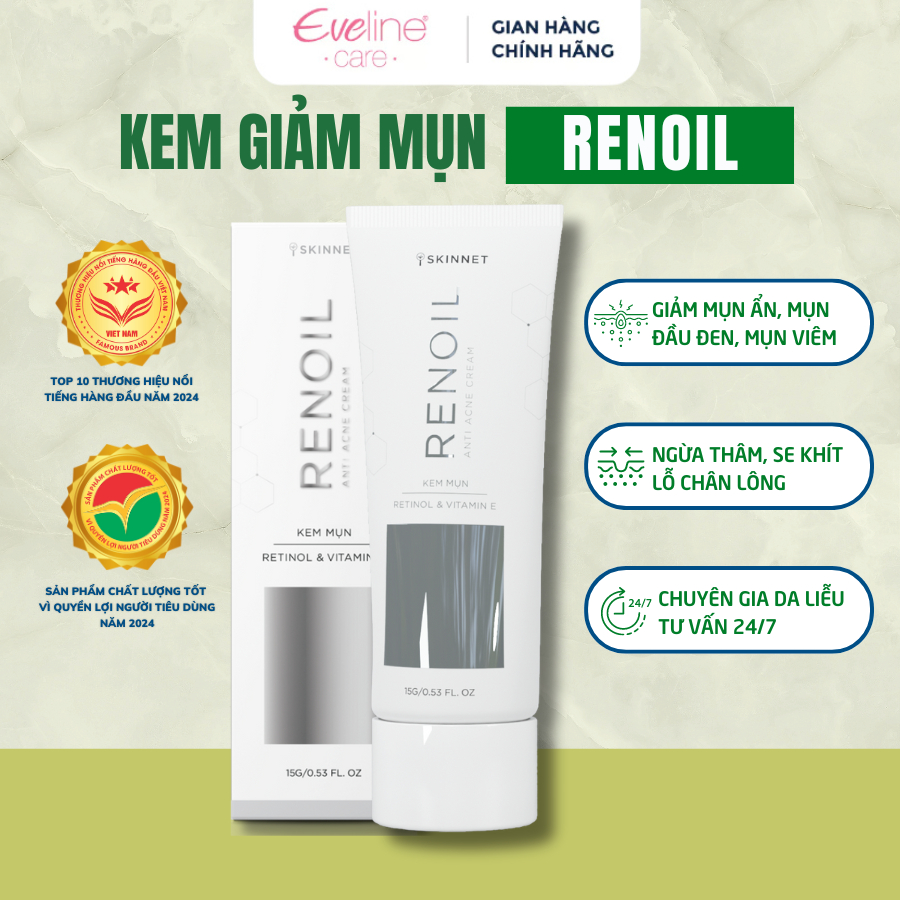 Renoil Skinne Acne Reduction Cream - Support To Reduce Hidden Acne ...