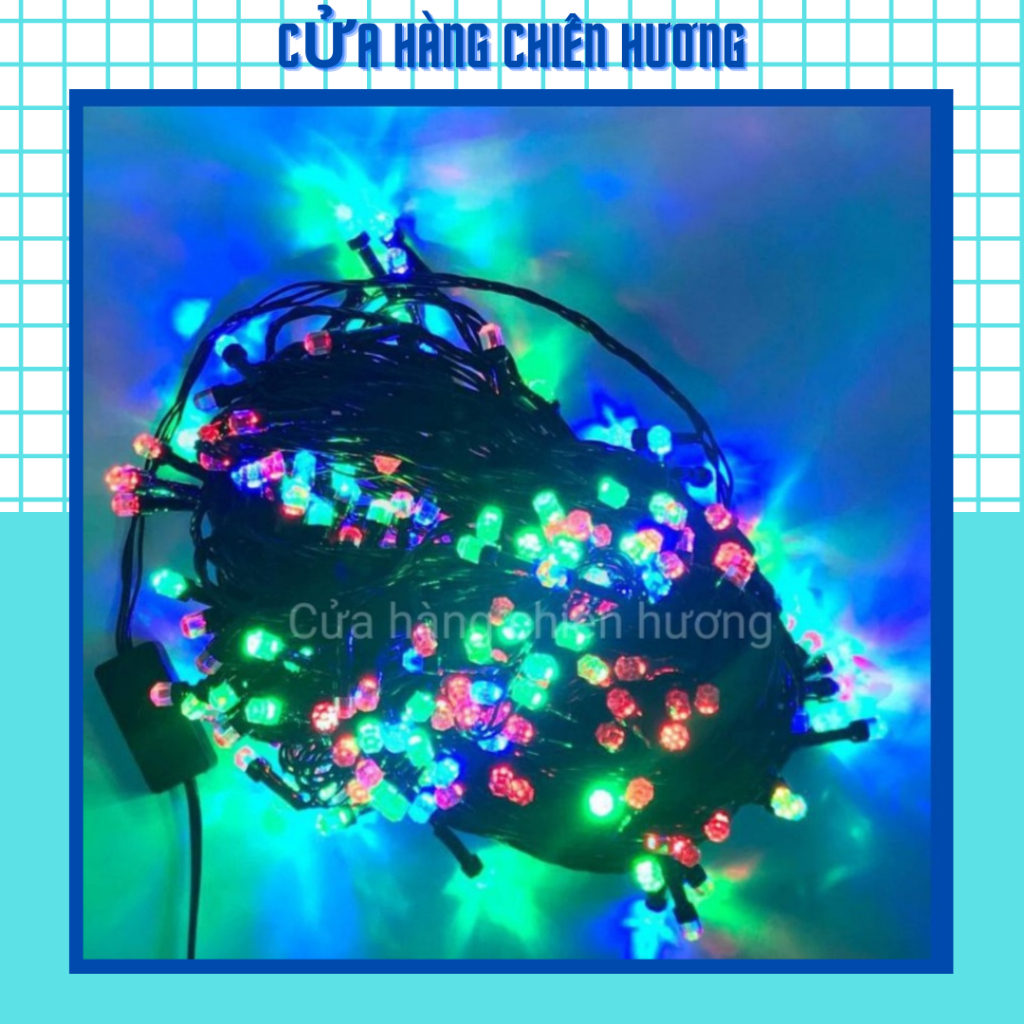 40m long, waterproof, multi-colored flashing led string | Shopee Singapore