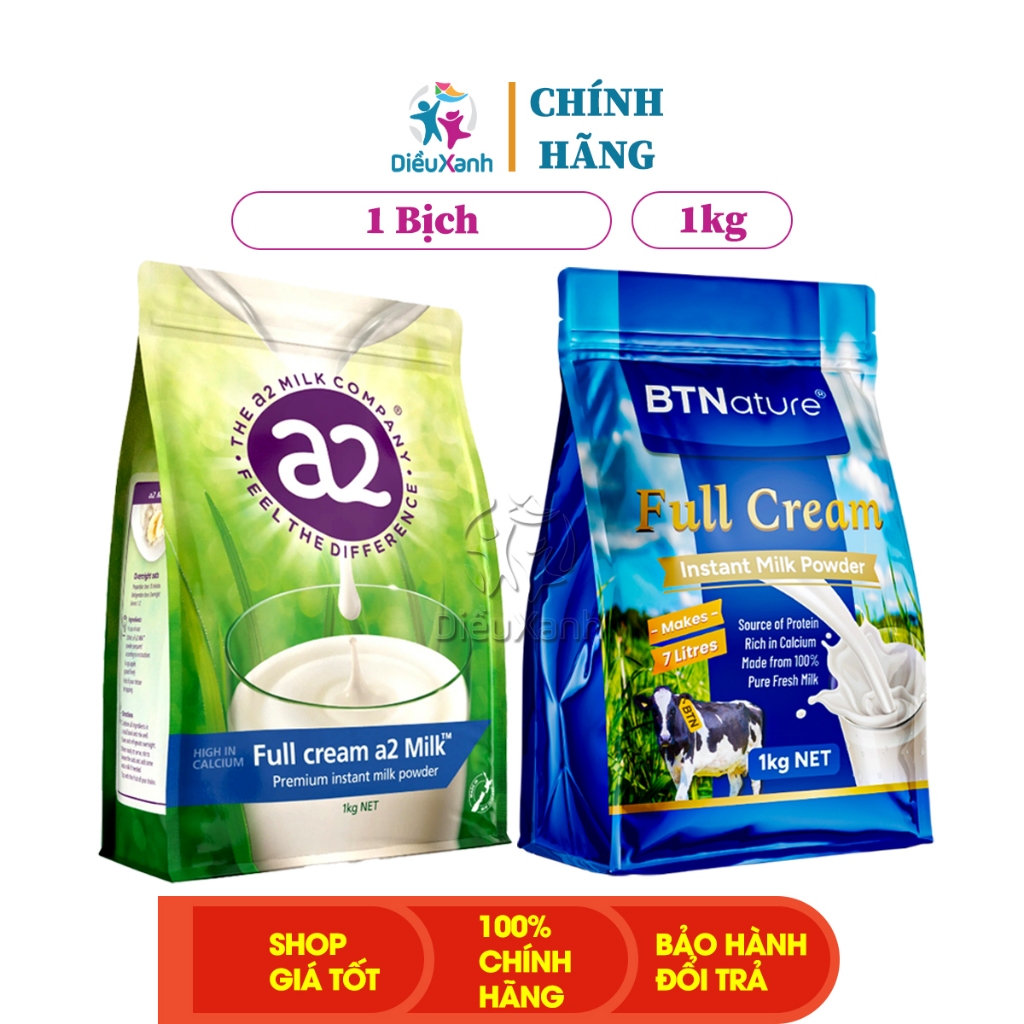 A2 Whole Milk Powder Imported from Australia, BTNature Full Cream Milk ...