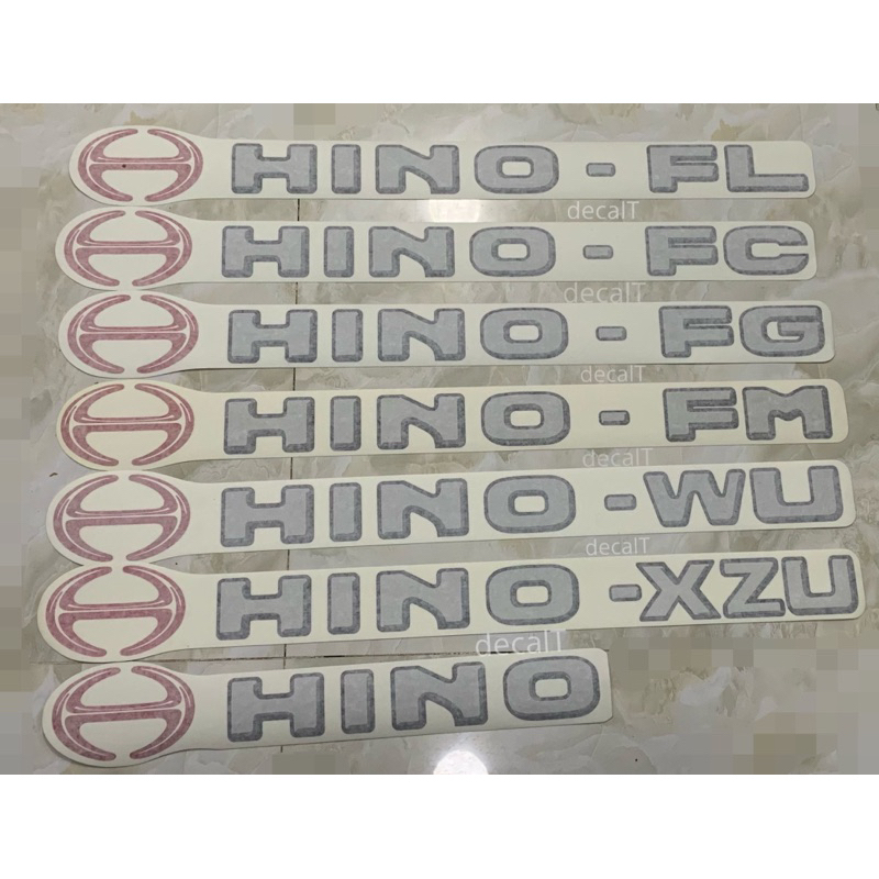 Hino FL, Hino FG, Hino FC, Hino FM, Hino Wu, Hino XZU, Hino Truck ...