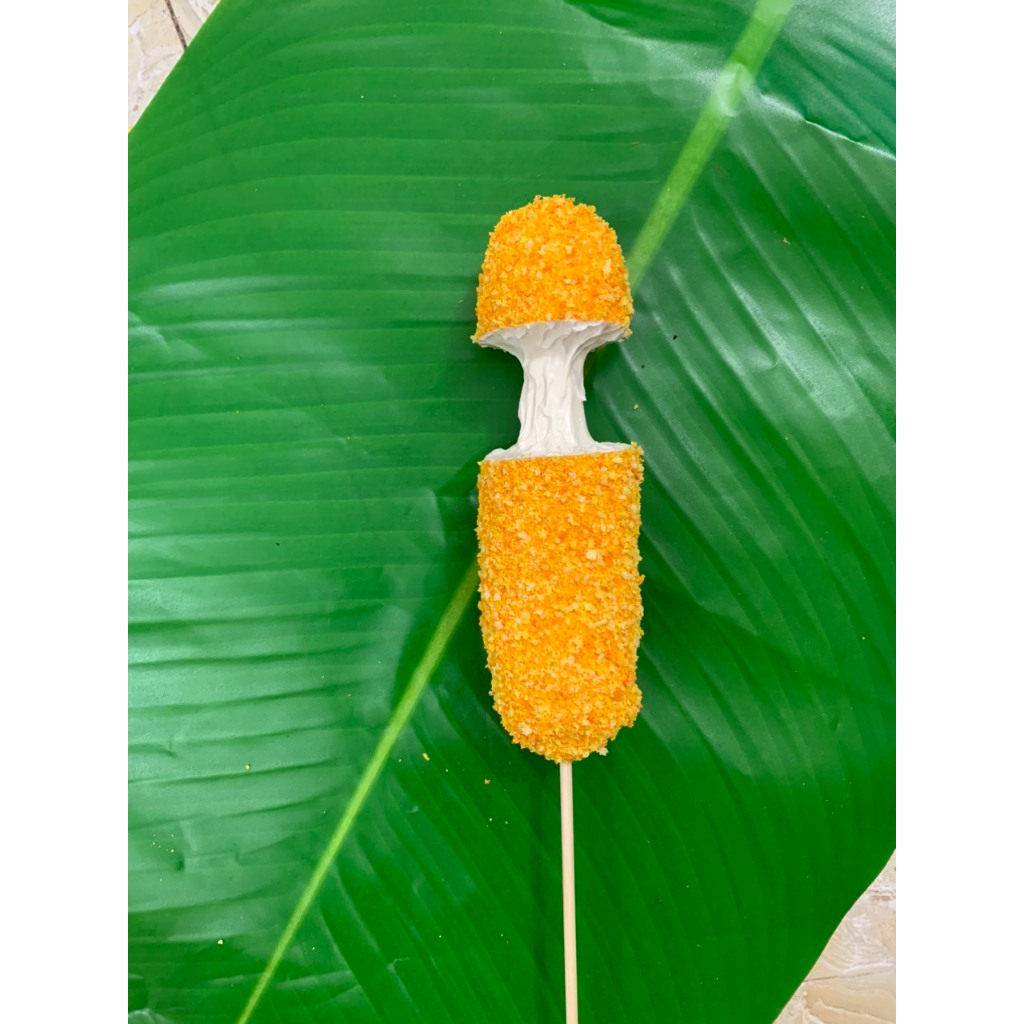 Realistic spun cheese sausage model 13cm long | Shopee Singapore
