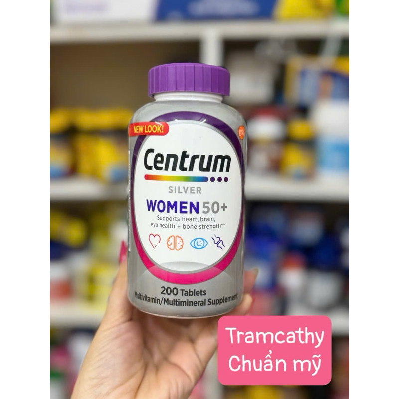 Centrum silver women multivitamin tablets 200 tablets for women over 50 ...