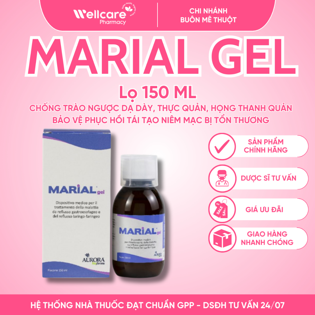 Marial GEL [Genuine] - 150ml bottle prevents gastric and esophageal ...