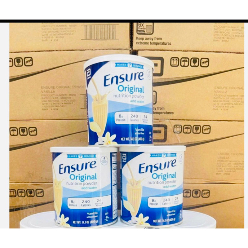 [date / 12 / 2025] Ensure Original Vanilla Milk Powder 400g Usa Genuine ...