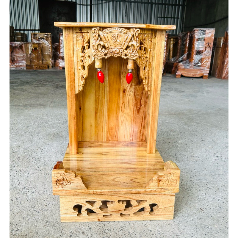 Altar of the God of Wealth, Earth and Earth, horizontal yellow Xoan ...