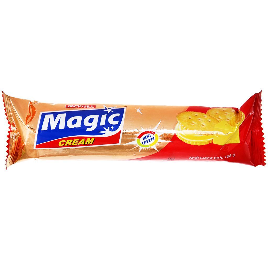 Magic cream cheese super crispy crackers 108g | Shopee Singapore