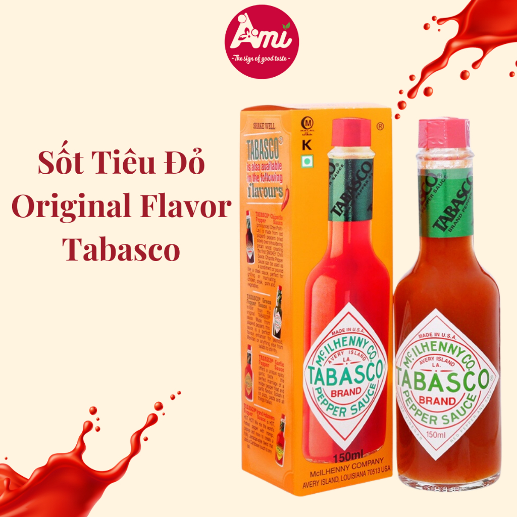 Tabasco Pepper Sauce Original Flavor Red Pepper Sauce | Shopee Singapore