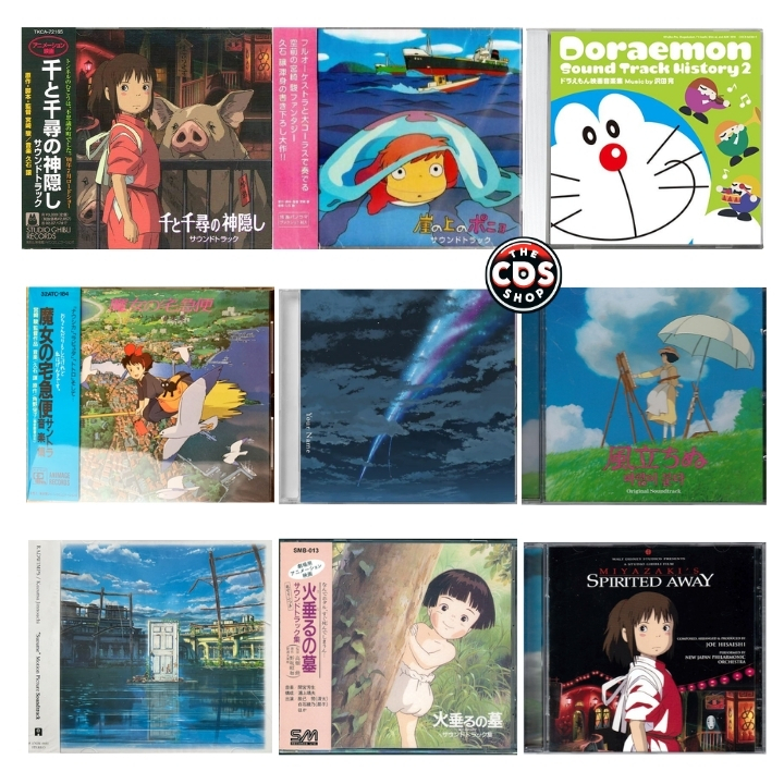 Anime OST Album, genuine Japanese cartoon (original tape, CD) | Shopee ...