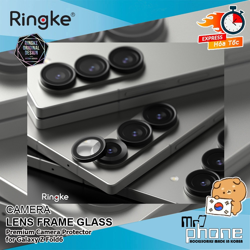Lens Frame Glass Camera Sticker for Galaxy Z Fold 6 - Ringke Camera ...