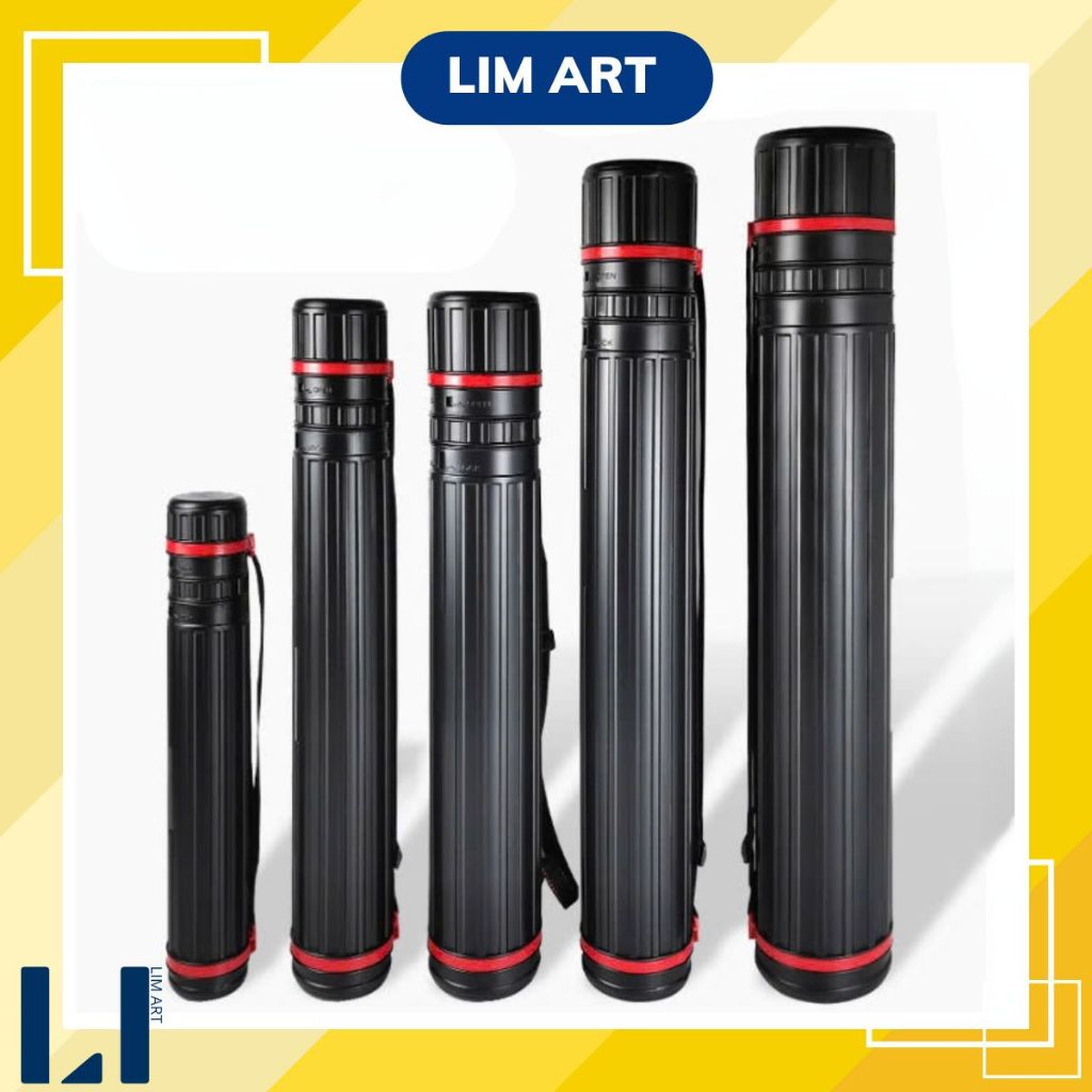 Lim Art tubes for paintings, drawing paper, drafts, cylindrical posters ...