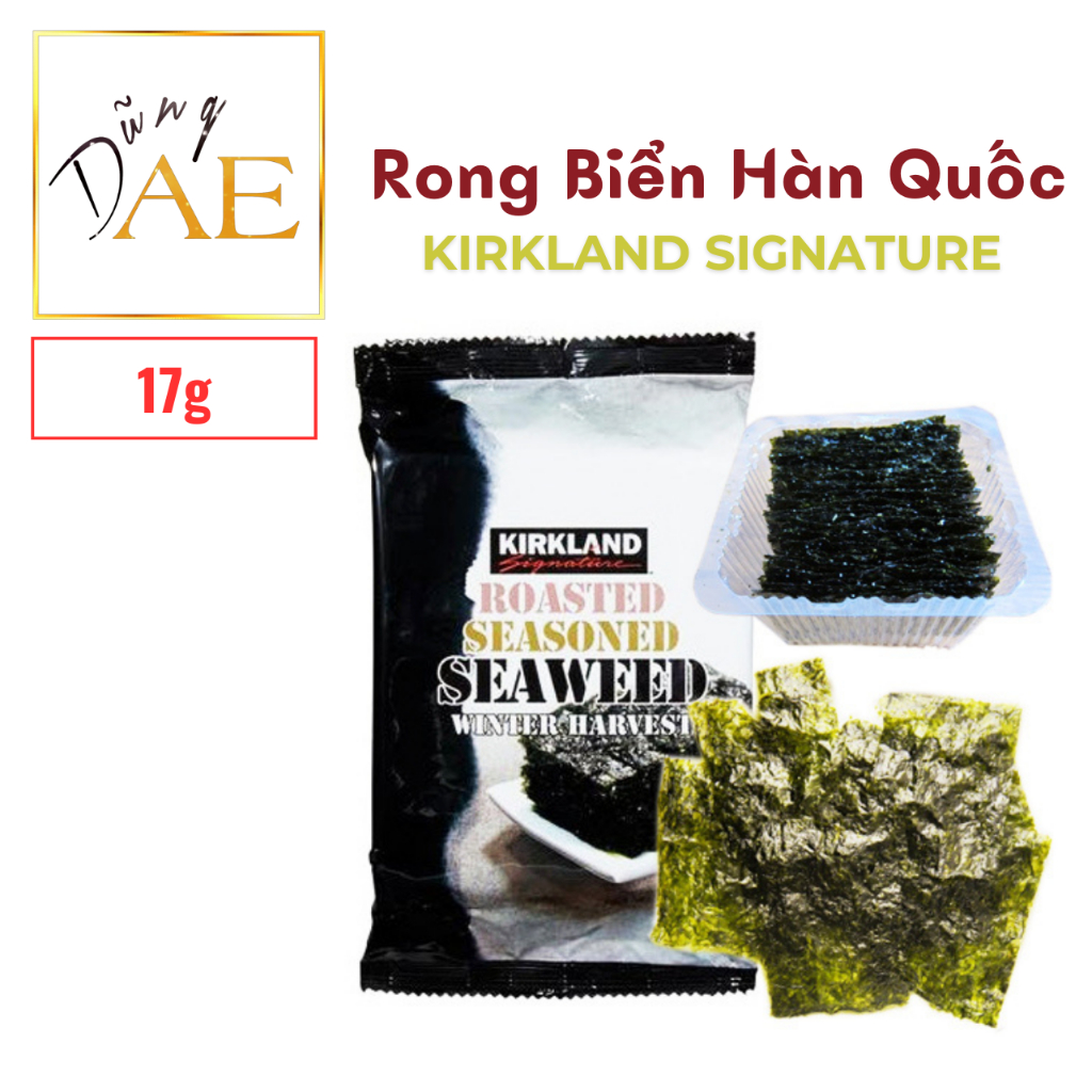 Korean Kirkland Signature Seaweed Seasoned Seaweed Winter Harvest, Pack ...