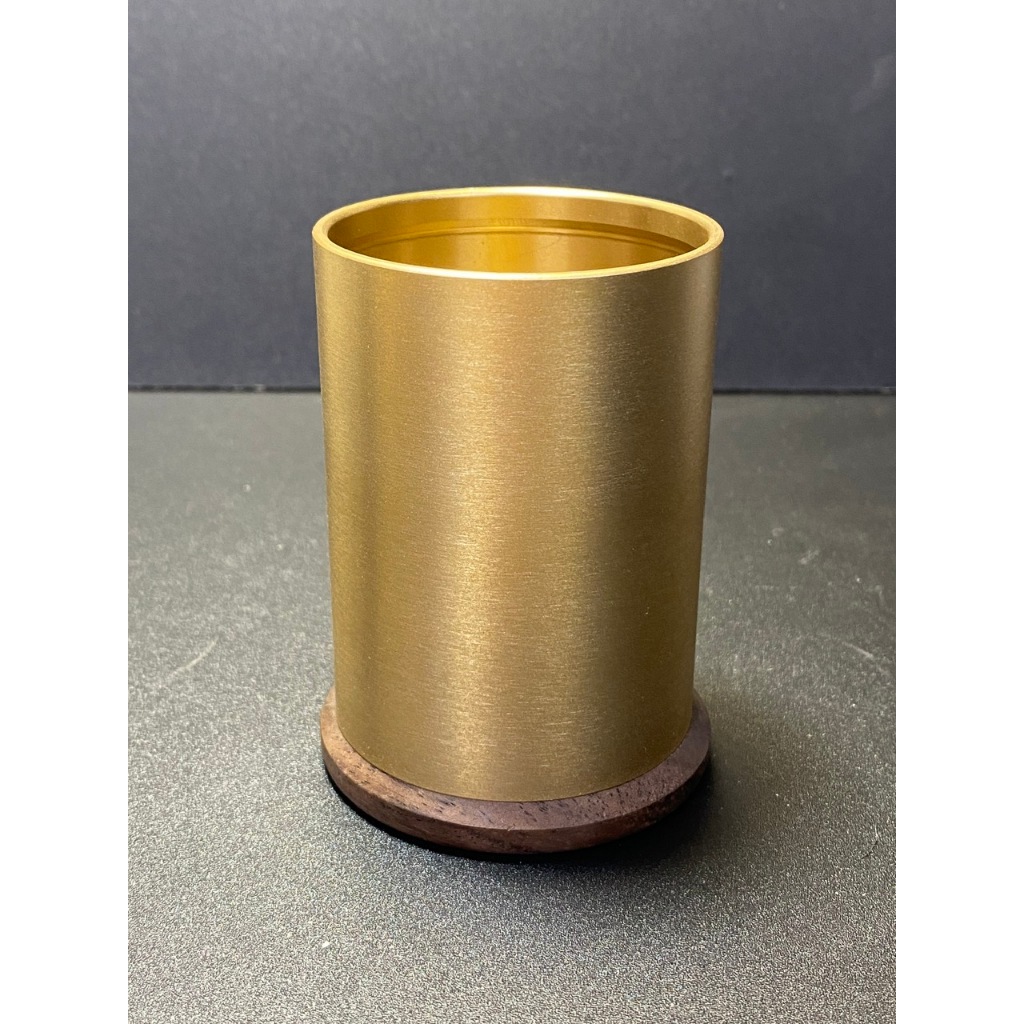 Bronze jar with wooden base for tea ceremony utensils | Shopee Singapore