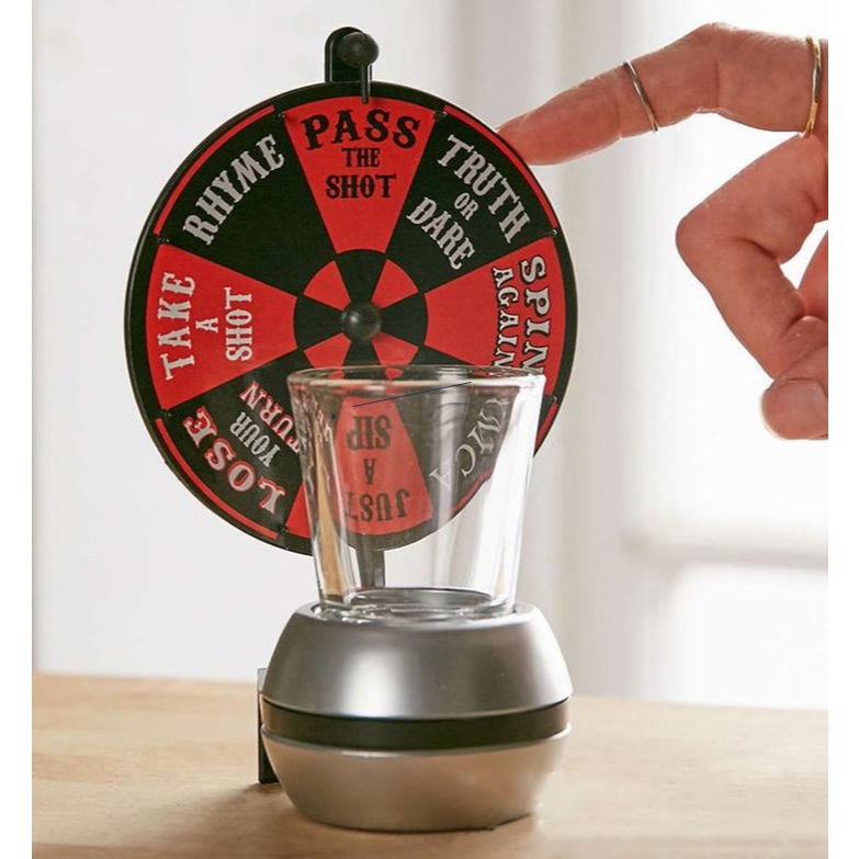 Beer and wine drinking toys, bars: Fun wine spinning wheel (wheel of ...