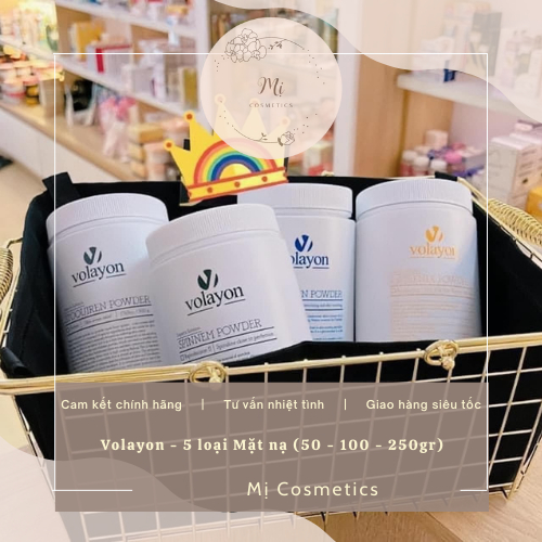 [Genuine] 5 Types of Volayon Spirulina Mask 50gr - 100gr - 250gr ...