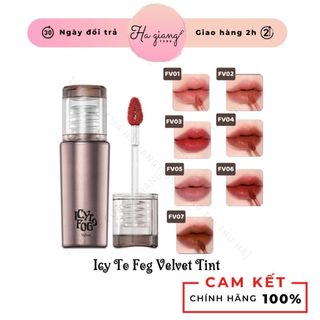 Black Rouge Icy To Fog Velvet Tint Lipstick with good color adhesion ...